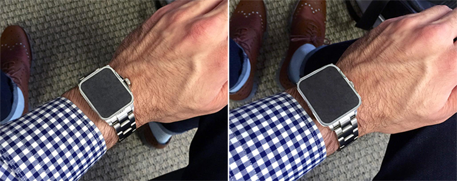 Porovn n Obou Velikost Apple Watch Na Ruce AppleNovinky cz