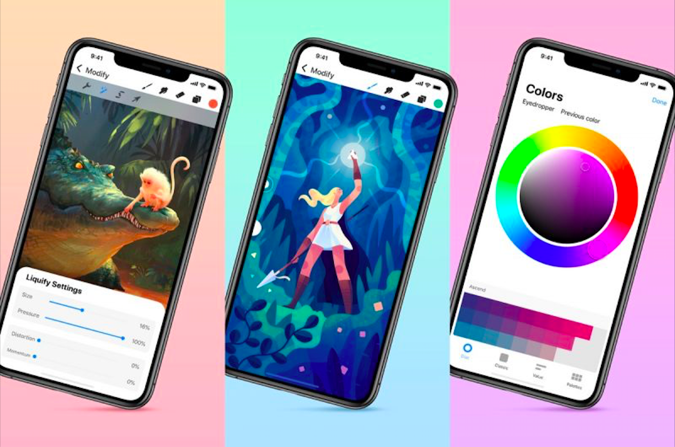 Aplikace Procreate Pocket Pro IPhone Byla Aktualizov na A P in 