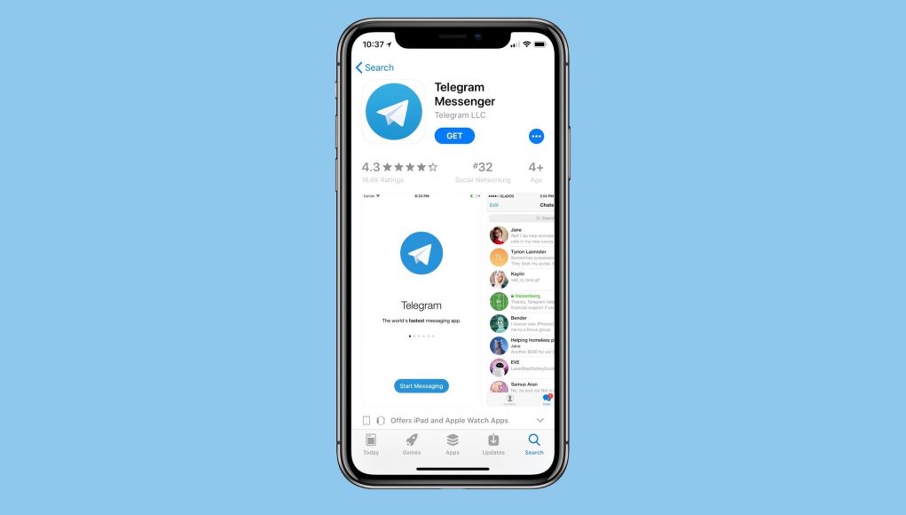 Aplikace Telegram pro iOS byla aktualizována a obsahuje několik nových ...
